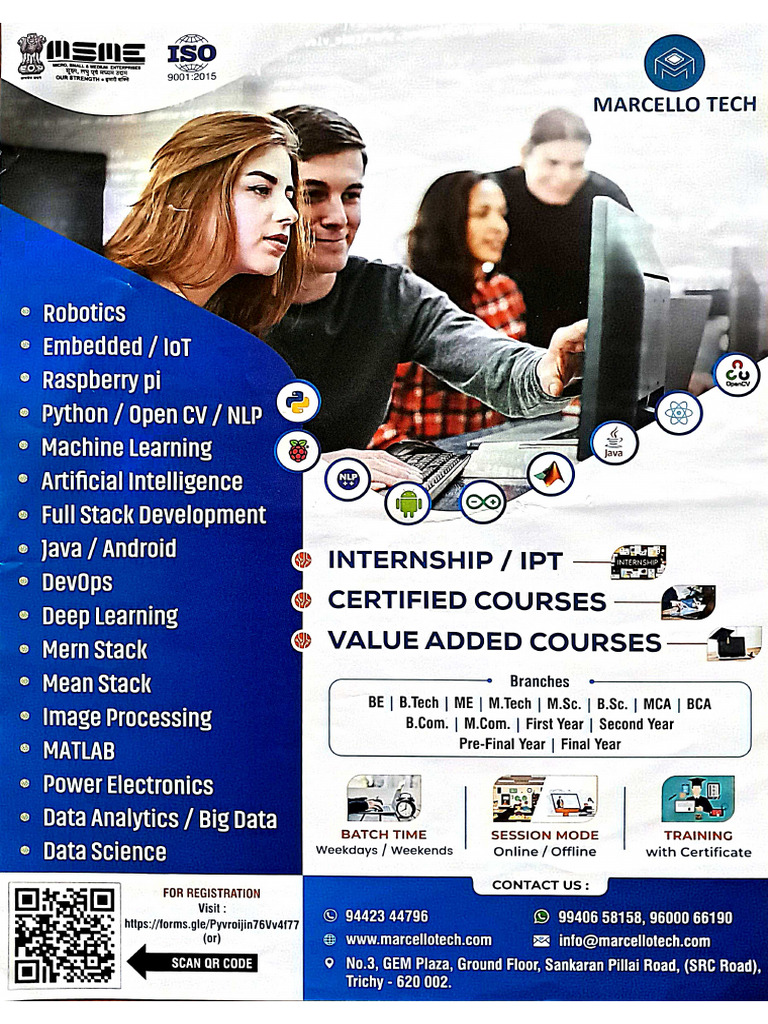 Marcello Tech Internships | PDF