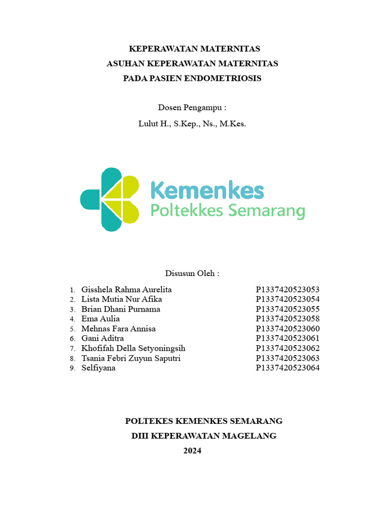 Askepp Maternitas Endometriosis | PDF