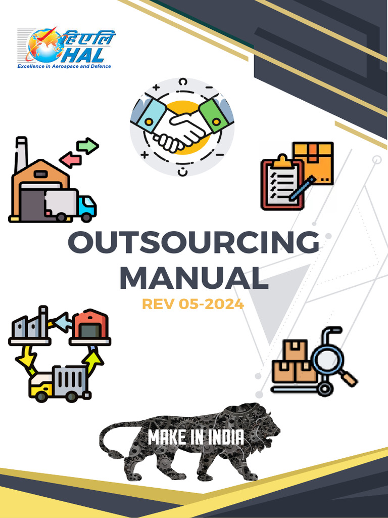 HAL Outsourcing Manual-Rev 05 2024 | PDF | Outsourcing | Risk Management