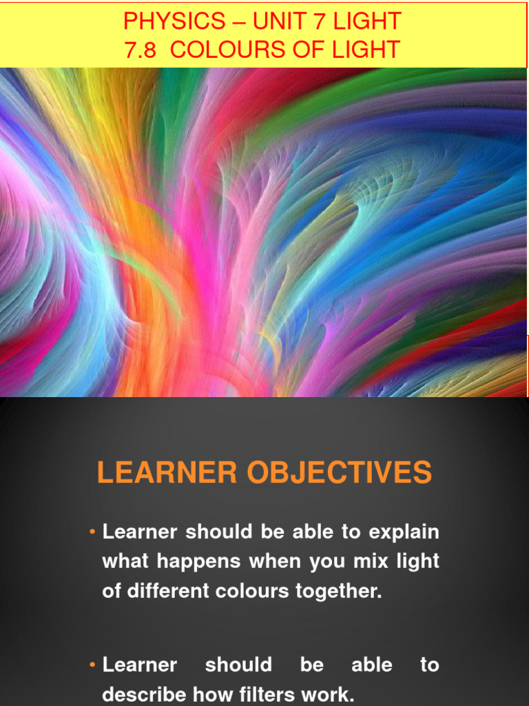 Understanding Light and Color Theory | PDF | Color | Light