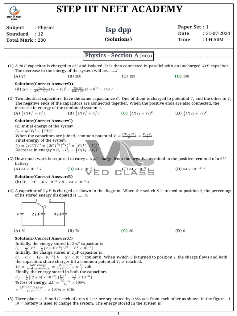 Isp DPP 1722341929 | PDF | Capacitor | Capacitance