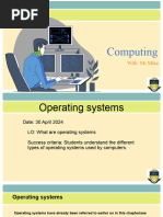 User Interfaces in Operating Systems | PDF | Graphical User Interfaces | Command Line Interface