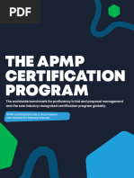 APMP Certification Overview EN | PDF | Certification | Recruitment