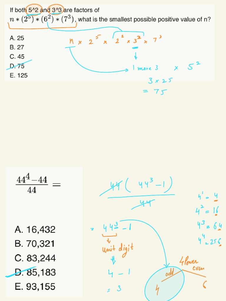 Exponents Notes | PDF