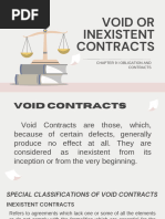 Void Contracts: Legal Concepts & Cases | PDF | Justice | Crime & Violence