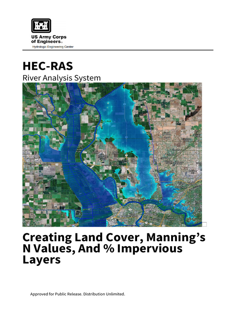 HEC RAS 2D Mannual Mannings N | PDF | Computer File | Shrub