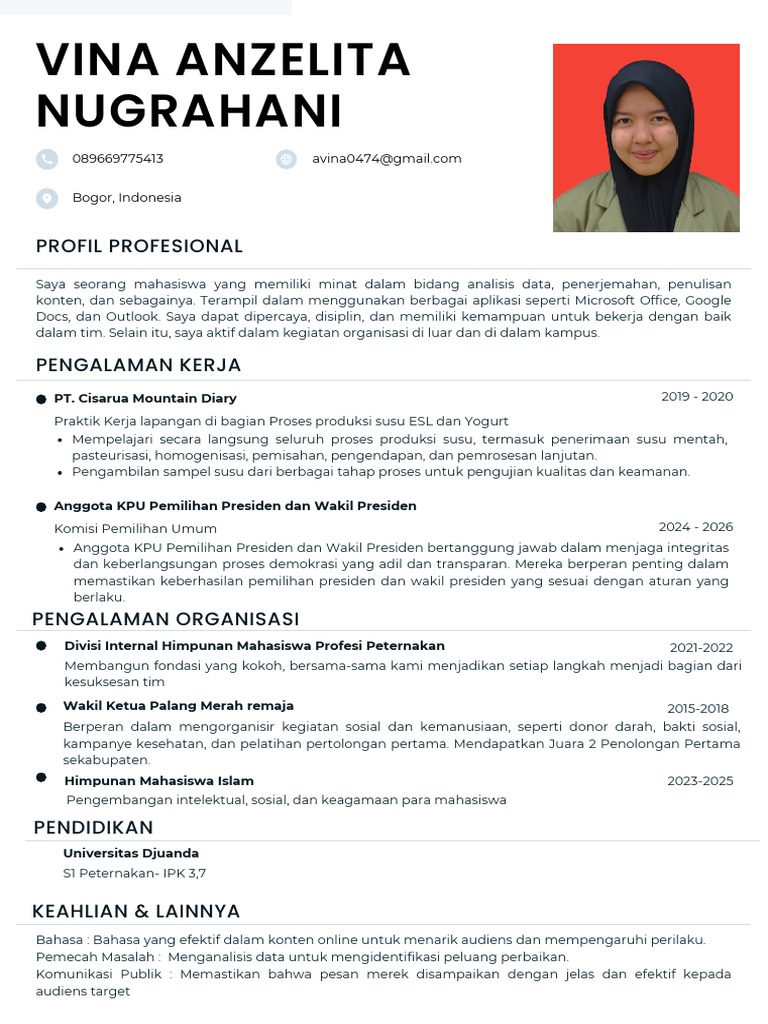 CV Terbaru | PDF