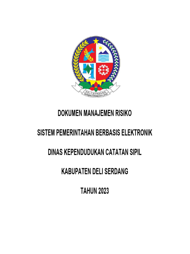 Dokumen MR SPBE Dinas Dukcapil DS - Tugas Akhir | PDF | Komputer