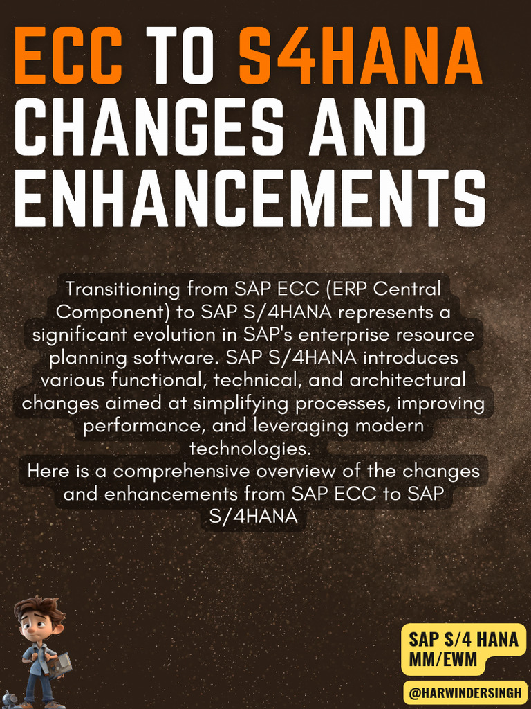 Sap Ecc To S4hana Changes - 240717 - 190846 | PDF | Supply Chain ...