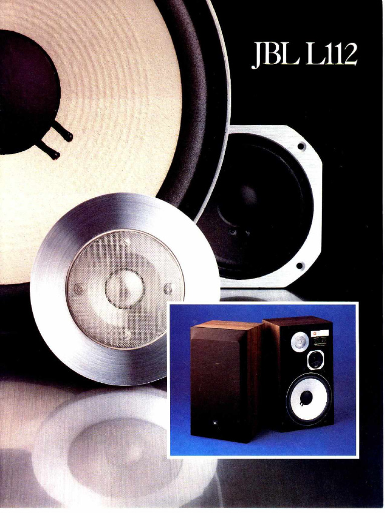JBL L-112 Brochure | PDF