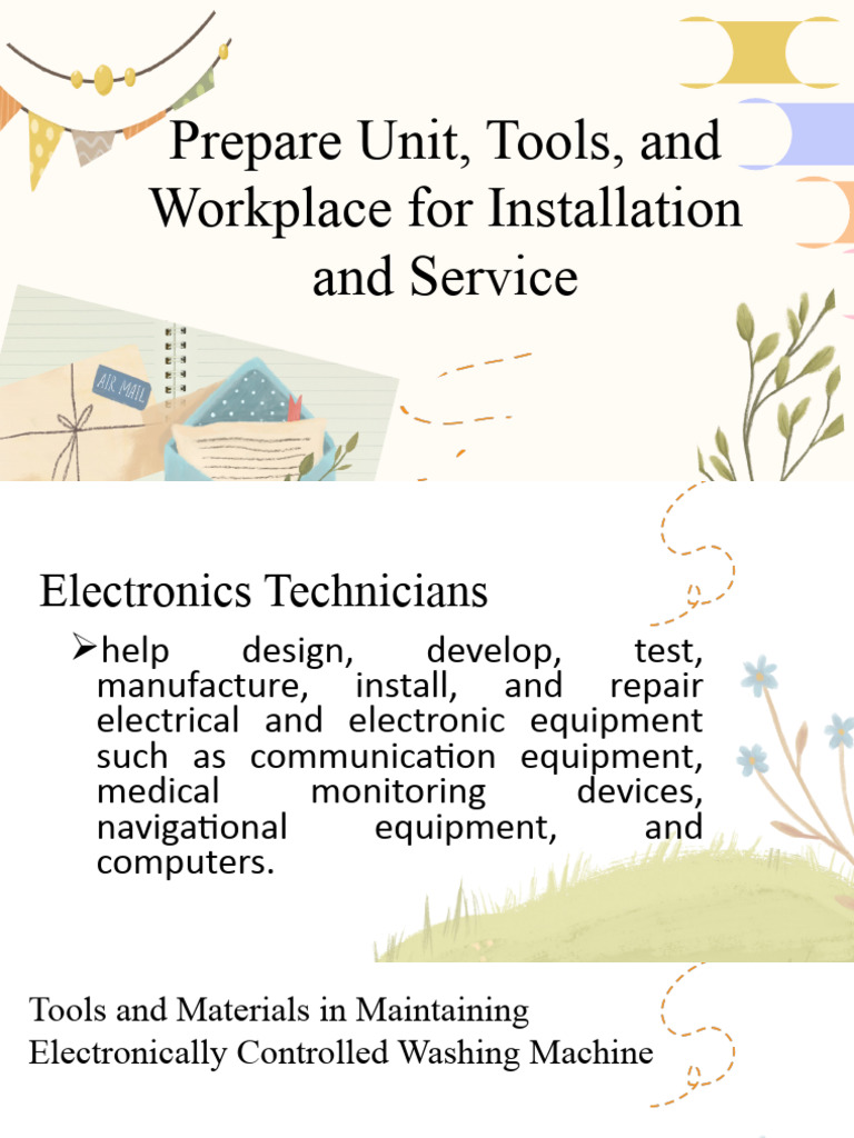 Q1-Module 2 | PDF | Relay | Washing Machine