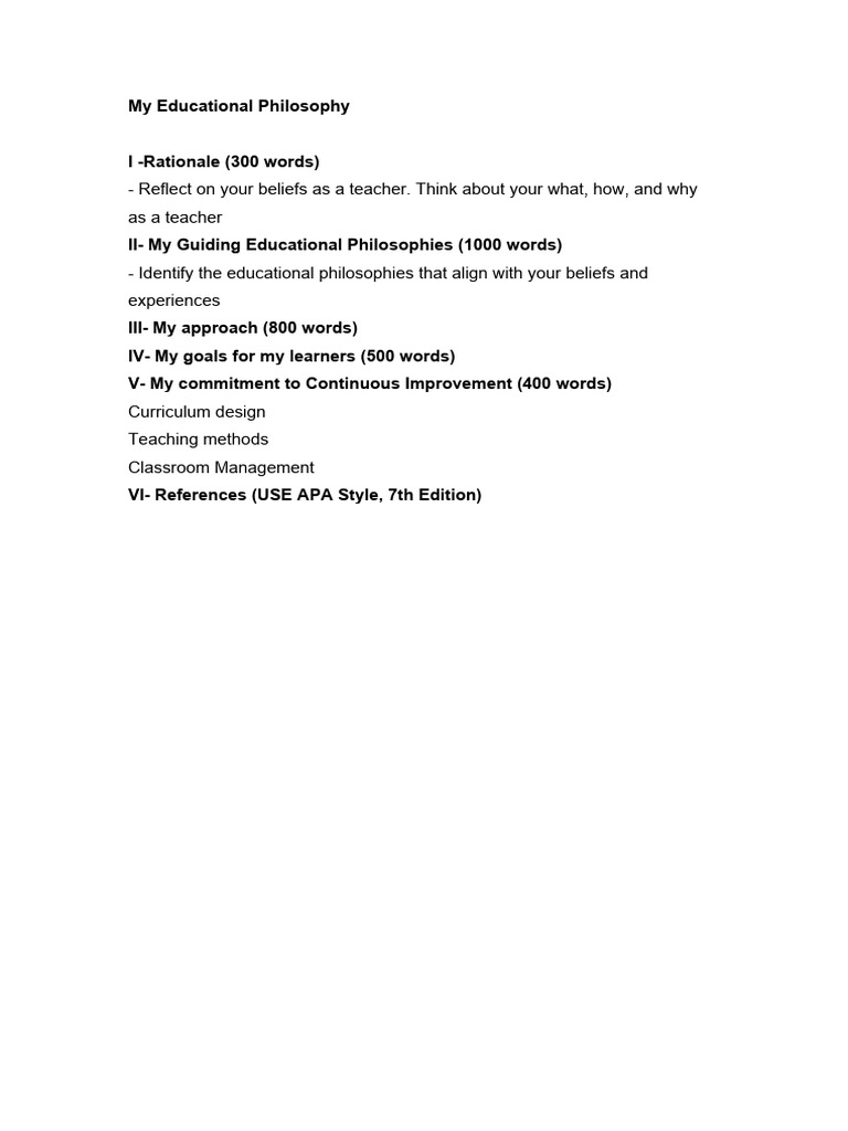 Akmad MAJOR-OUTPUT-My-Educational-Philosophy | PDF | Philosophy Of Education | Learning