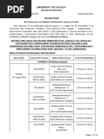 UCD Spring 2024 Exam Timetable | PDF | Economics | Mathematics
