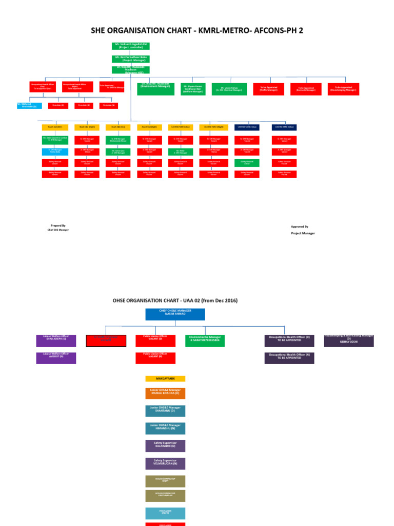 OHSE Organization Structure Overview | PDF | Workplace | Safety
