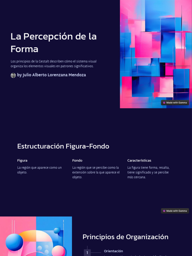 La Percepcion de La Forma | PDF | Percepción | Ciencias del comportamiento