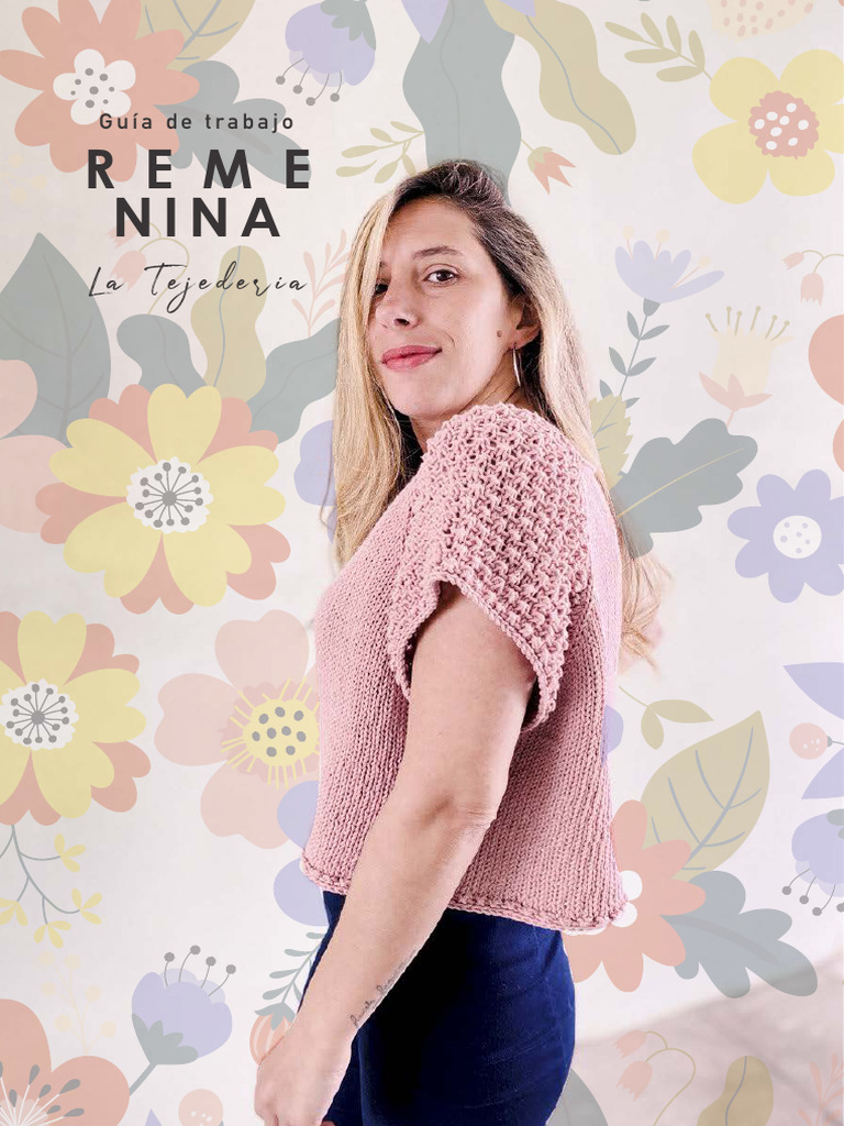 Guía de Trabajo Reme Nina - La Tejederia | PDF