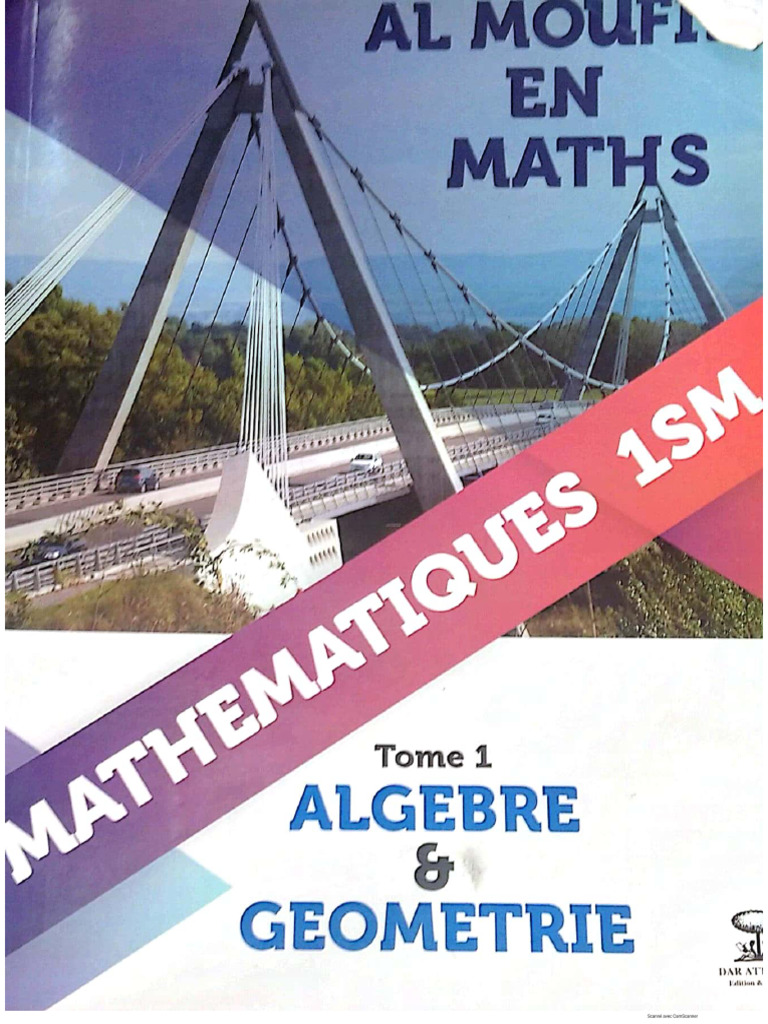 Elmoufid 1er Bac SM Algébre Et Géometrie | PDF