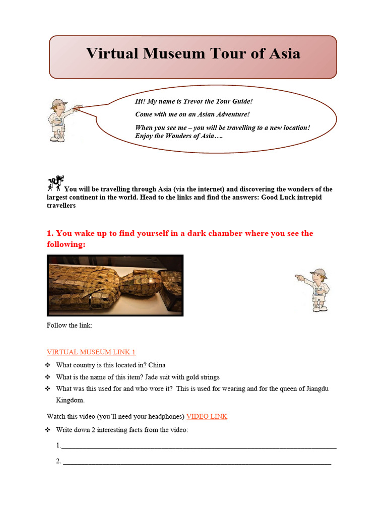 Virtual Tour of Asia 2024 | PDF