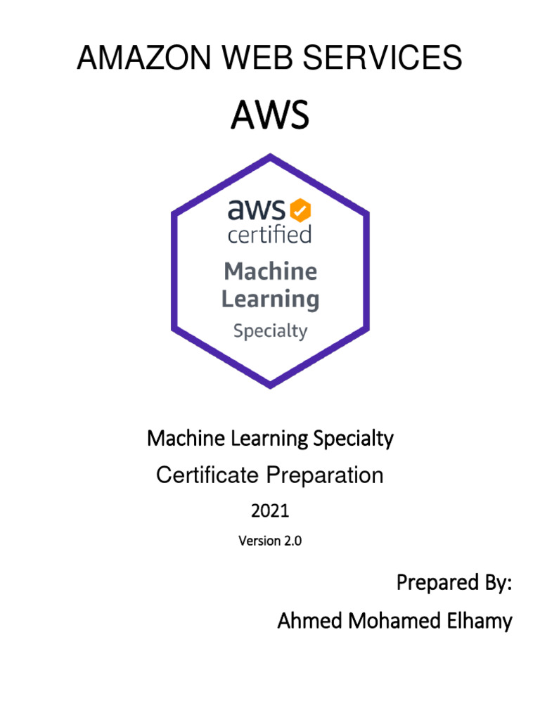 ML Certificate Preparation (Last Version) | PDF | Machine Learning | Artificial Neural Network
