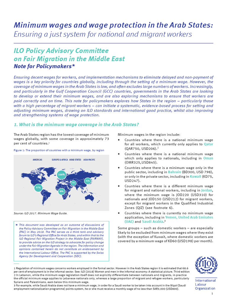 Wcms 660002 | PDF | Cost Of Living | International Labour Organization