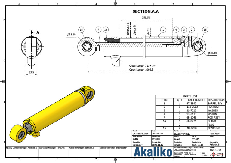 Blade Tip Cyl-14m | PDF | Engines | Rotating Machines