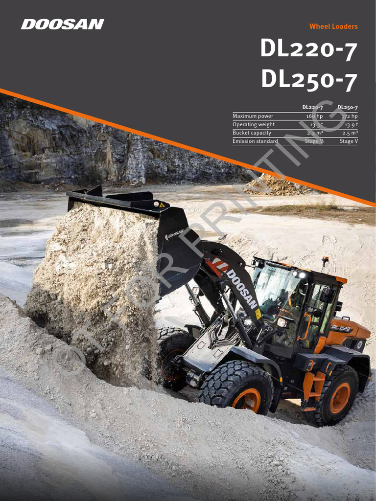 DL220 7 - DL250 7 | PDF | Automatic Transmission | Elevator