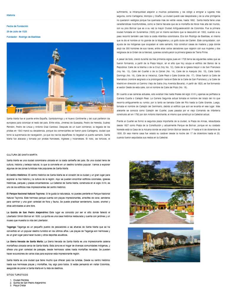 Album Ciudades Turisticas | PDF