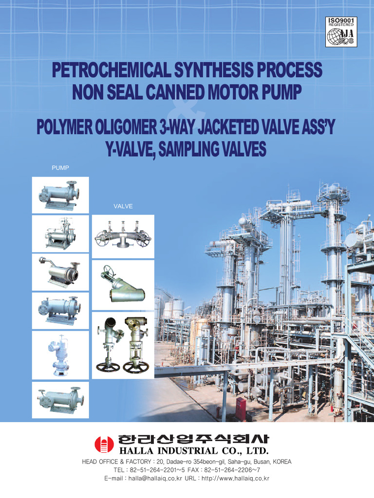 Halla Pumps Brochure | PDF