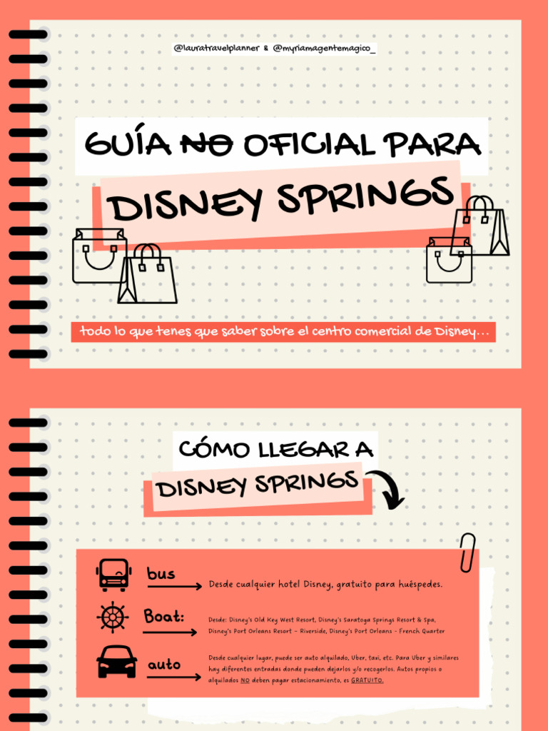 Guia Disney Springs | PDF