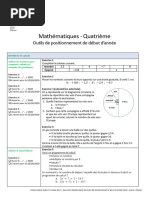 Exercices de Maths 5ème avec Corrigés | PDF | Zone | Triangle