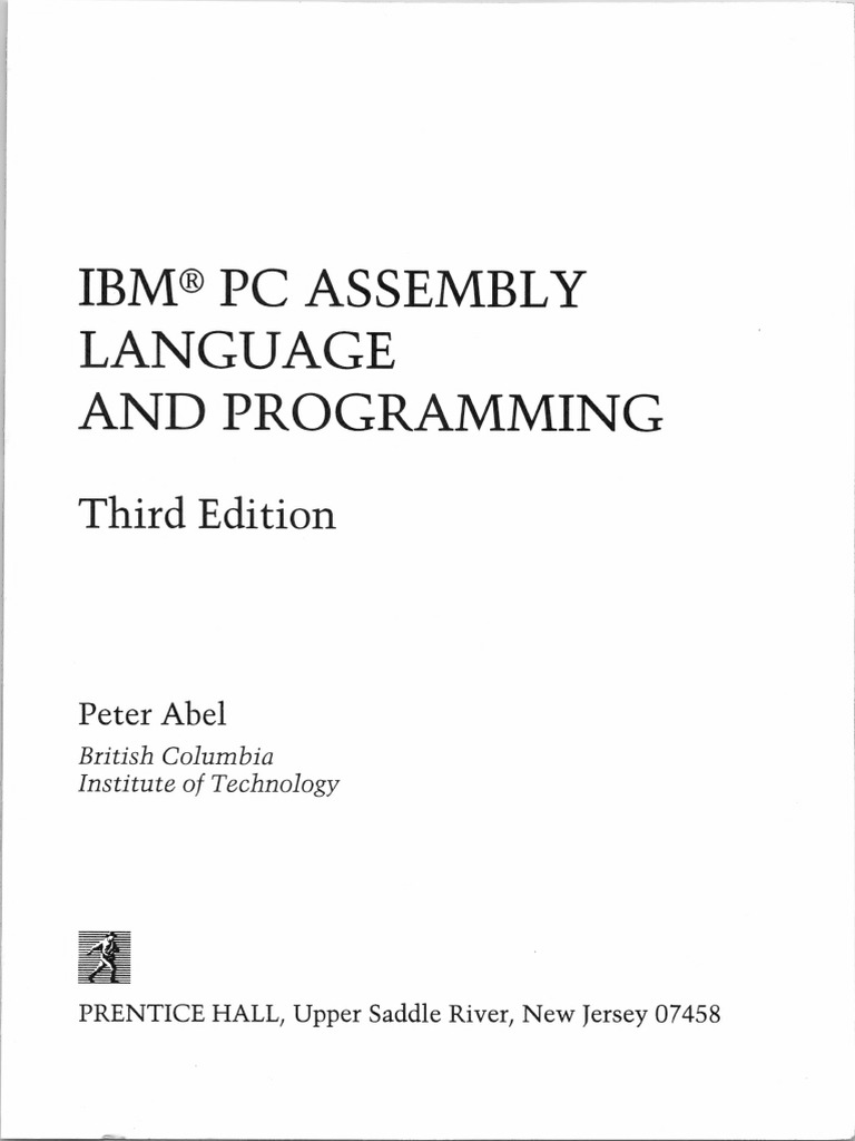 Ibm PC Assembly Language and Programming-0131920634 | PDF | Assembly Language | Bit