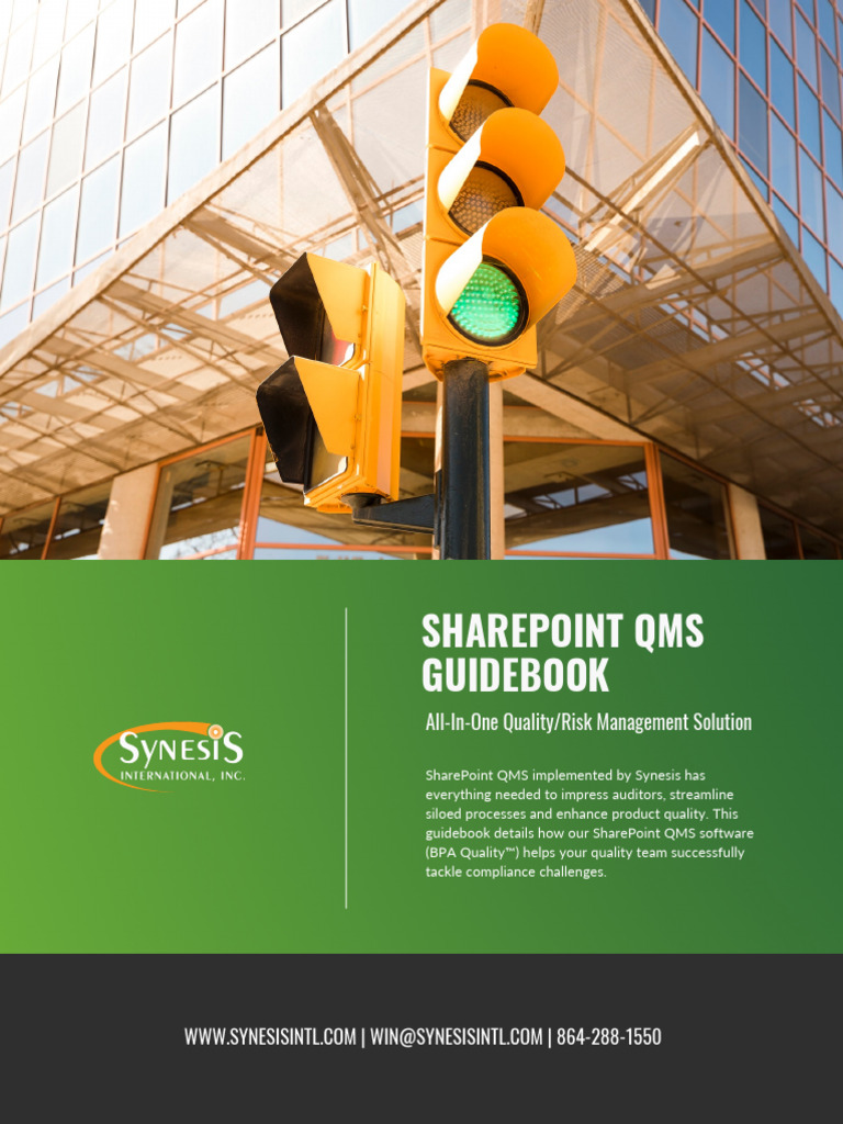 2021 SharePoint QMS Guidebook | PDF | Quality Management System | Iso 9000