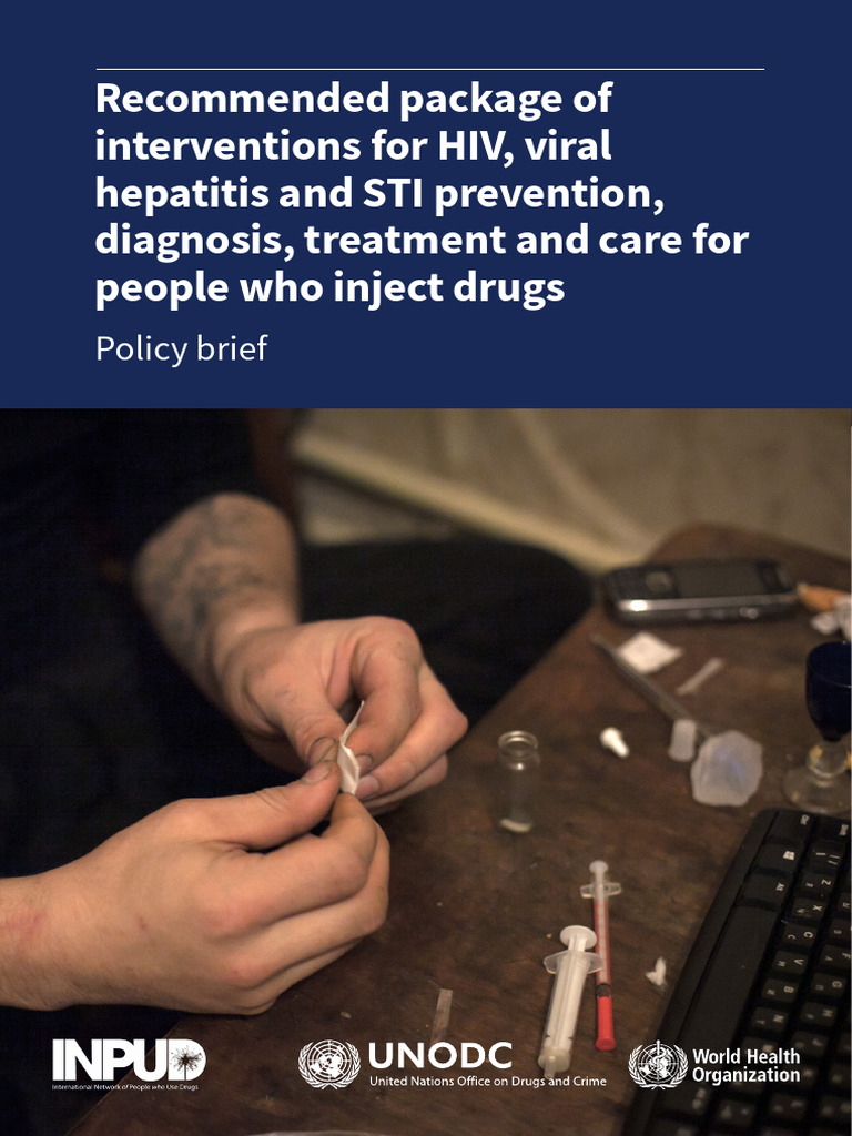 WHO Recommended Package of Interventions For PWID | PDF | Sexually ...