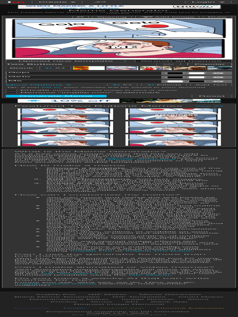 Meme Generator - Imgflip | PDF | Software | Computing