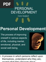 Personal Development Module 1 Q1 | PDF | Self Concept | Self Esteem