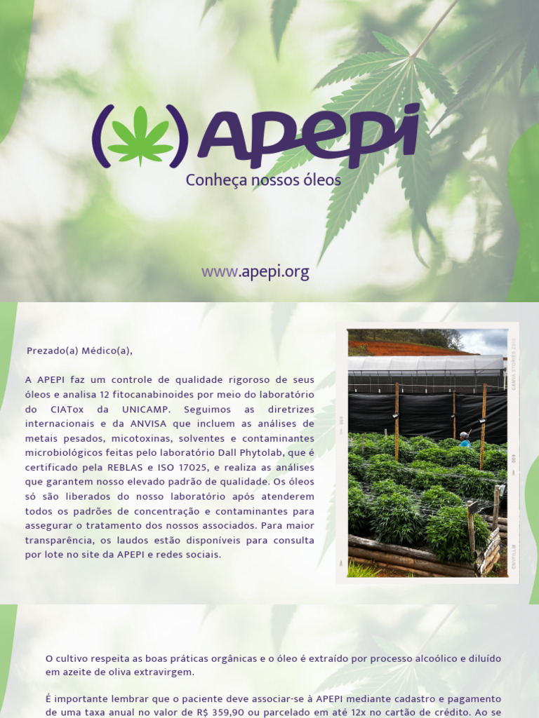 Catálogo - Apepi - 2024 | PDF | Tetraidrocanabinol