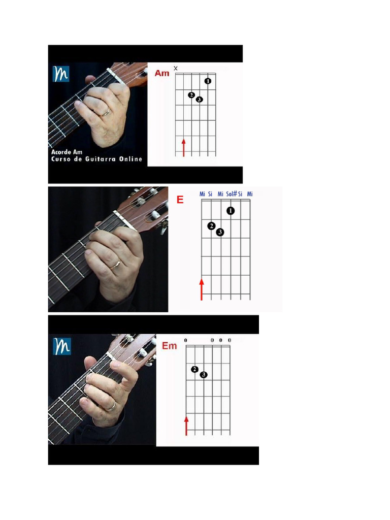 ACORDES Em E | PDF