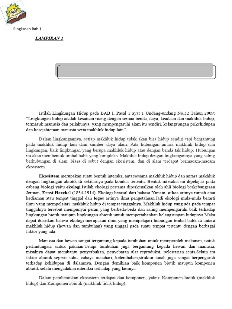 Makhluk Hidup Dan Lingkungan | PDF Makhluk Hidup Dan Lingkungan | PDF