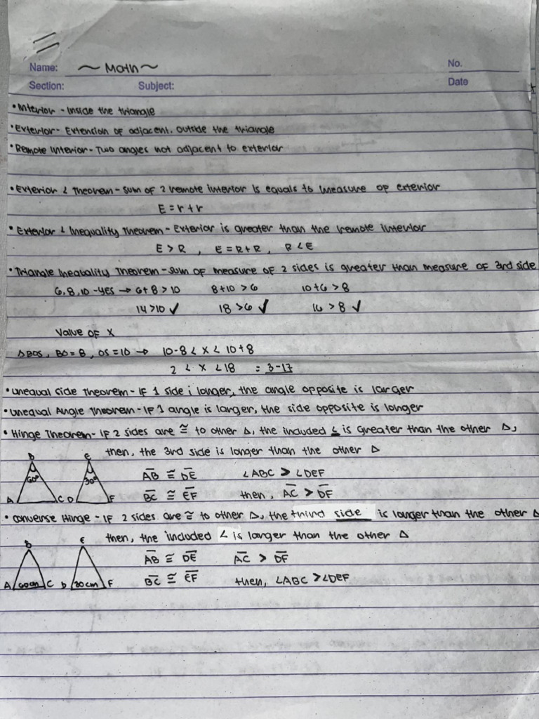 Mathematics Reviewer gr8 | PDF
