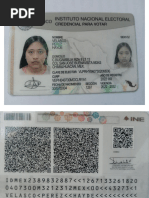 How To Read A Mexican Voter Card | PDF | Mexico | Access Control