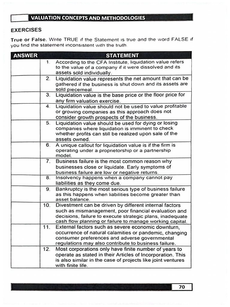 VCM-CHAPTER 3 ASSESSMENT | PDF
