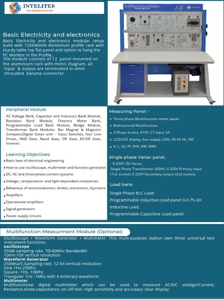 Basic Electricity & Electronics | PDF | Transformer | Amplifier