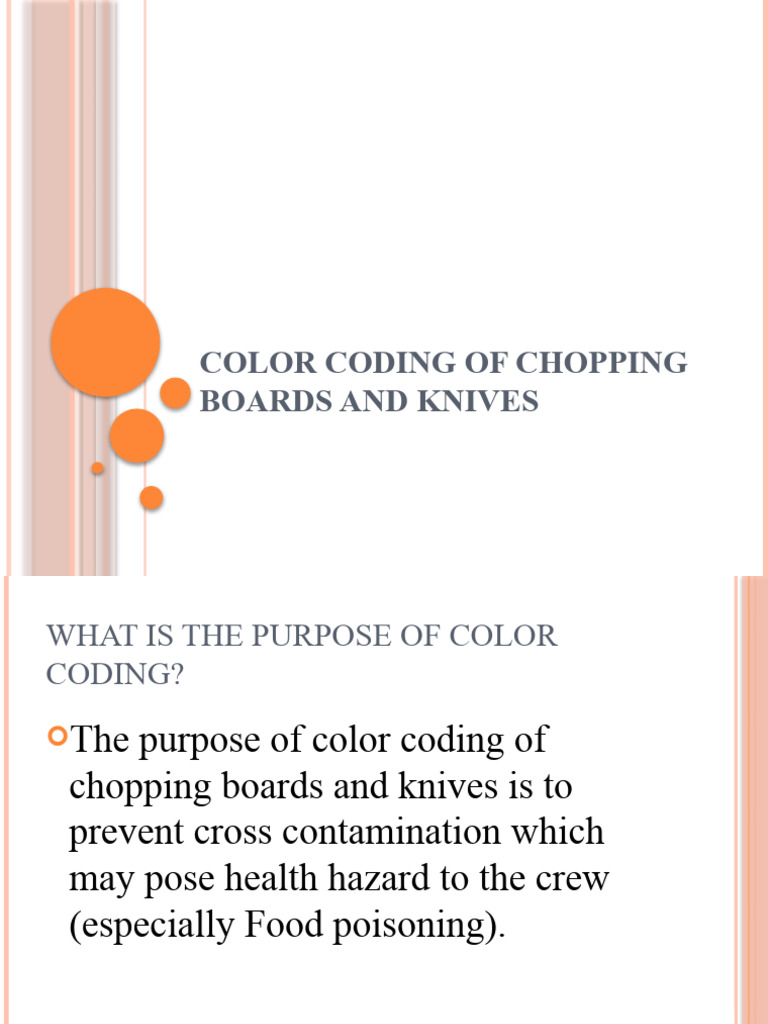 Kitchen Color Coding Guide | PDF