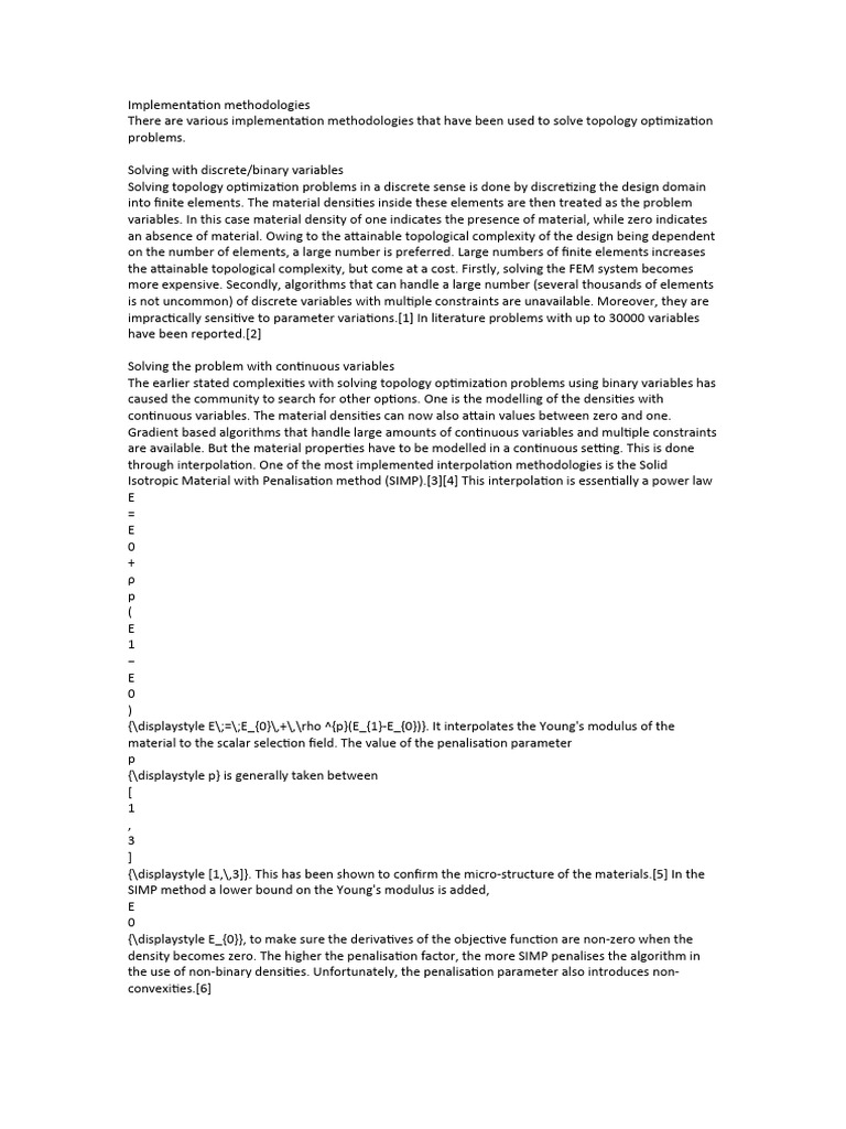 Implementation Methodologies Top Op | PDF | Analysis | Computational Science