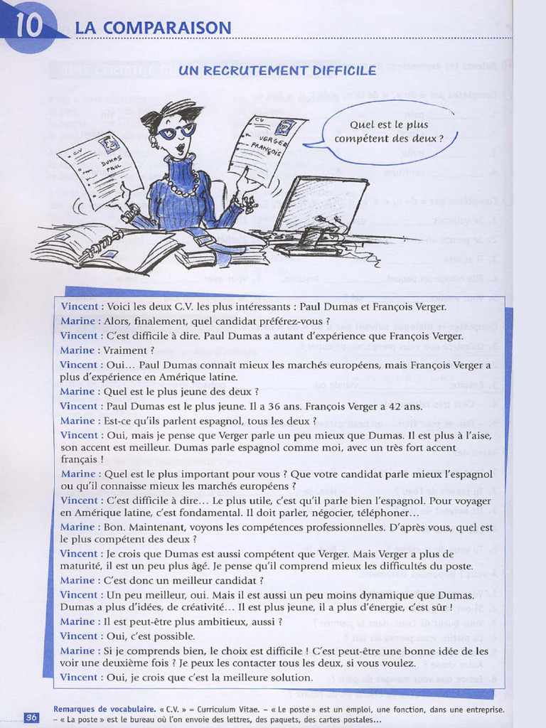 La Comparaison | PDF