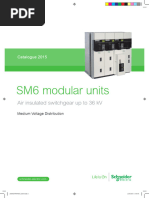 SM6 Schneider | PDF | High Voltage | Electrical Components
