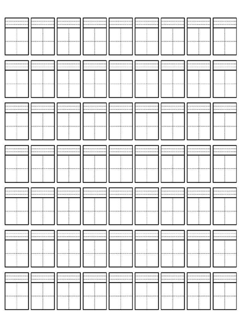 chinese-writing-paper-1-Copy | PDF