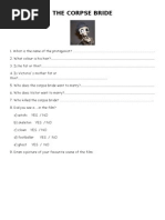 Disney Pixar Coco Worksheet | PDF