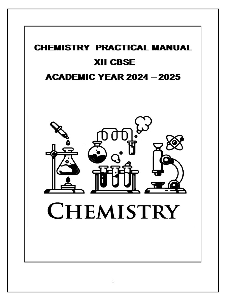 Practical - Removed CHEMISTRY CLASS 12 | PDF | Titration | Chemistry