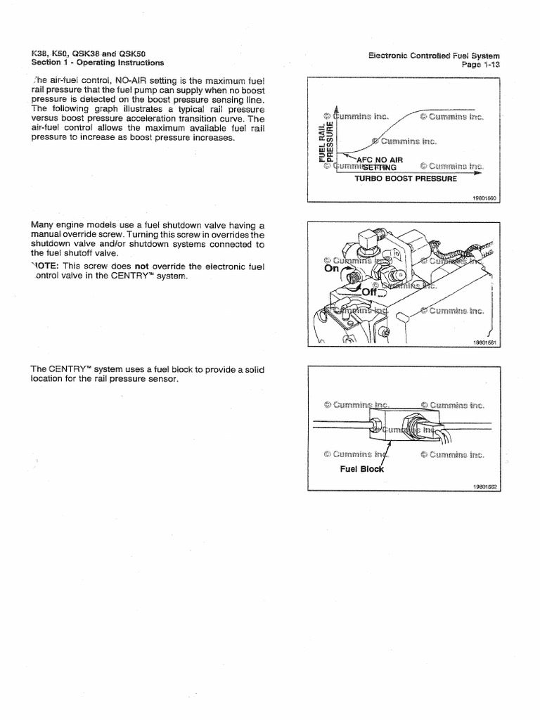 Motor K38 QSK38 QSK50 101 200 | PDF